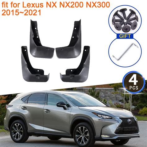 For Lexus Nx Nx200 Nx300 2015 2016 2017 2018 2019 2020 2021 Mudflap Mudguard Splash Front Wheels