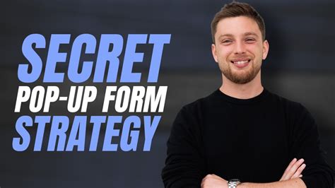Klaviyo Pop Up Form Strategy Youtube
