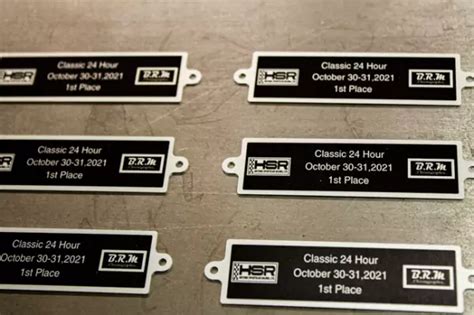 Photosensitive Metal Labels And Prints Custom Metal Services