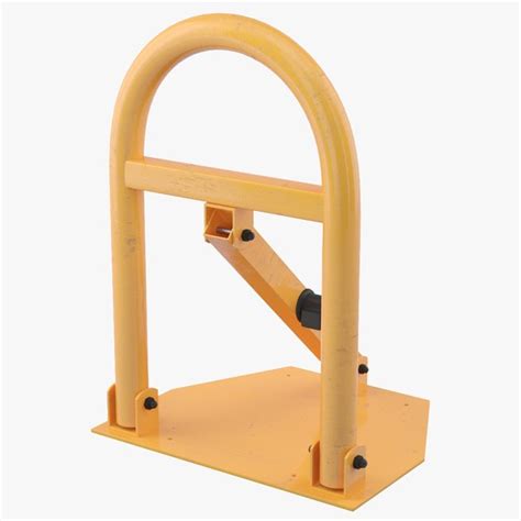 3D parking barier - TurboSquid 1696516