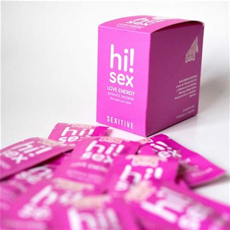 Hi Sex Love Energy 10 BlÍster X 2 CÁpsulas Caja Exhibidora Sexitive Potenciadores