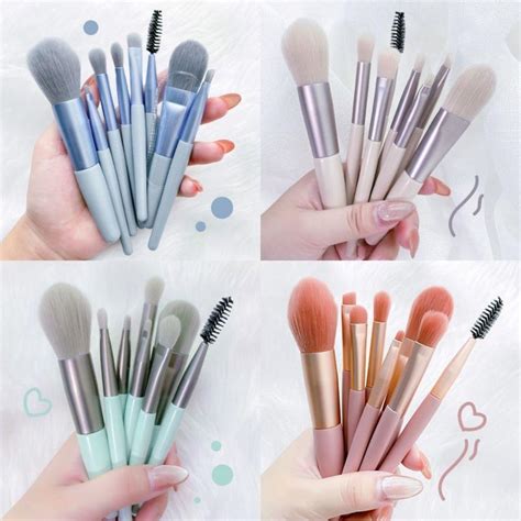Buy Mini Makeup Brush Set Eyeshadow Brushblush Brush Set 8 Cute Mini