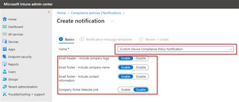 Custom Device Compliance Policy In Intune