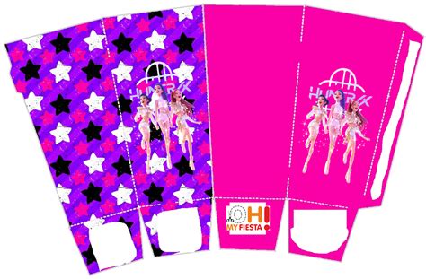 Huntrix Guerreras Kpop Cajas Para Imprimir Gratis Ideas Y Material