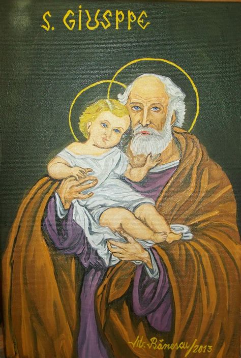 Sf Iosif Tablou De Maria Banescu
