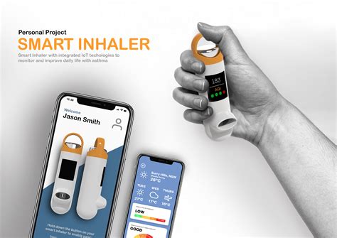 Smart Inhaler On Behance