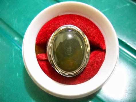 Jenis Batu Akik Batu Cincin Batu Mulia Agr28 Ijo Lumut Garut