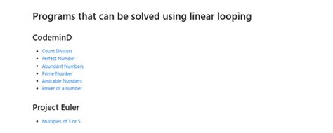 Linear Looping Problems Pdf