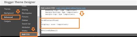 How To Add A Contact Form Create A Separate Contact Us Page On Blogger Blogger Widgets