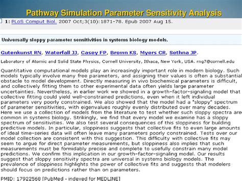Lecture 6 Determination Of Pathway Parameters Y Z Ppt Download