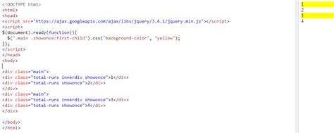 Jquery Show First Div From Multiple Divs With Same Class Name Stack