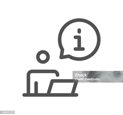 정보 및 헬프 데스크 아이콘입니다 아이콘에 대한 스톡 벡터 아트 및 기타 이미지 아이콘 조언 서비스 Istock