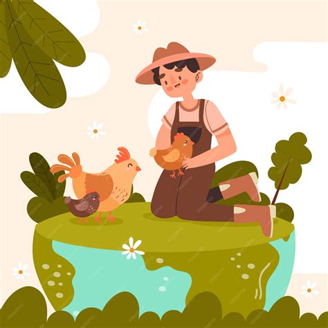 Free Vector Hand Drawn Environmental Protection Illustration