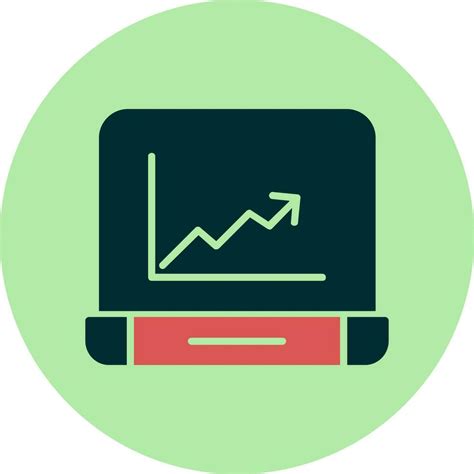 Progress Chart Vector Icon 36931471 Vector Art At Vecteezy
