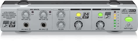 Behringer Mix800 Ultra Compact Karaoke Processor With Voice Canceller