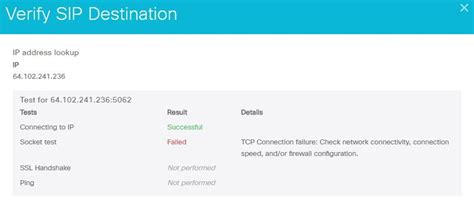 Troubleshooting Guide For Cisco Webex Hybrid Call Service Connect Cisco