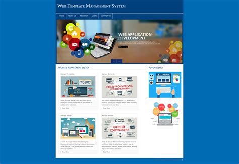 Php And Mysql Project Web Template Management System