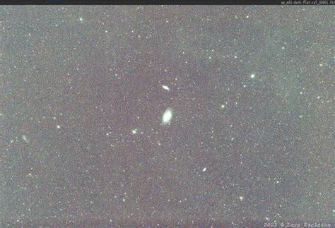Astronomy Tutorial Dark Calibration Analyze