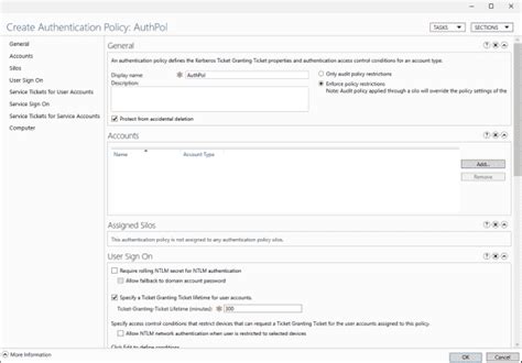 Limit Logon For Users And Services With Active Directory Authentication Policies 4sysops