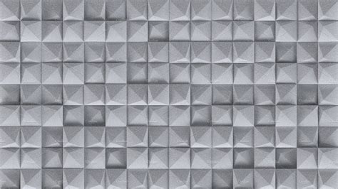 Convex Concrete Square Stone Cubes Star Geometric Tile Background Bulging Gray Background