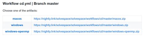 Edge GitHub Releases Are Not Useful Issue 1103 Solvespace Solvespace GitHub