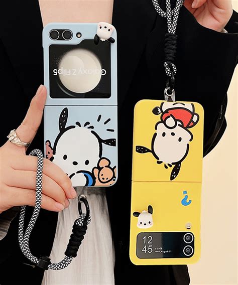 강아지 캐릭터 일러스트 하드 슬림 스트랩 세트 갤럭시 Z플립5 Z플립4 지플립5 지플립4 지플립3 제트플립5 제트플립4 제트플립3 Zflip5 F731 귀여운 심플 디자인