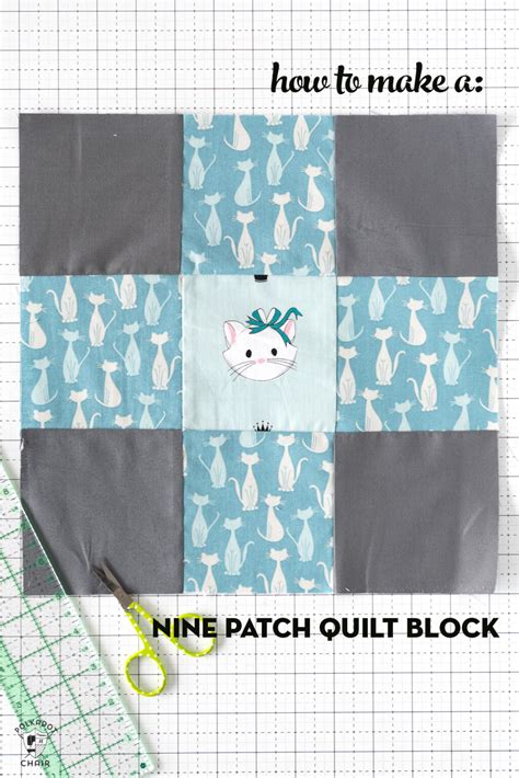 Two Ways To Make A Nine Patch Quilt Block Polka Dot Chair
