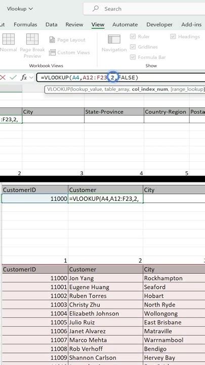 Excel 365 Dynamic Arrays Tutorial Master Vlookup Like A Pro Youtube