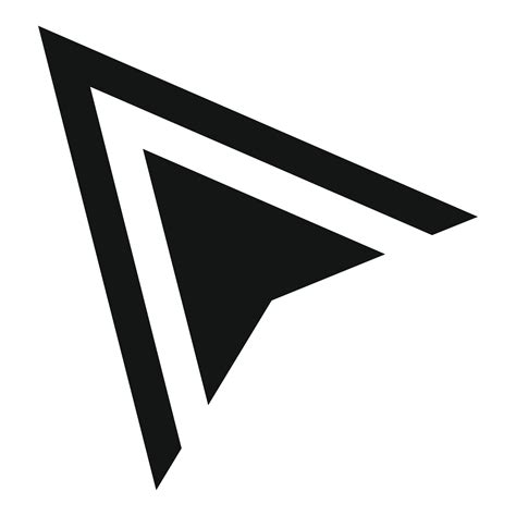 Cursor Element Icon Simple Black Style Vector Art At Vecteezy