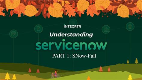 understanding servicenow part 1 snow fall integrtr