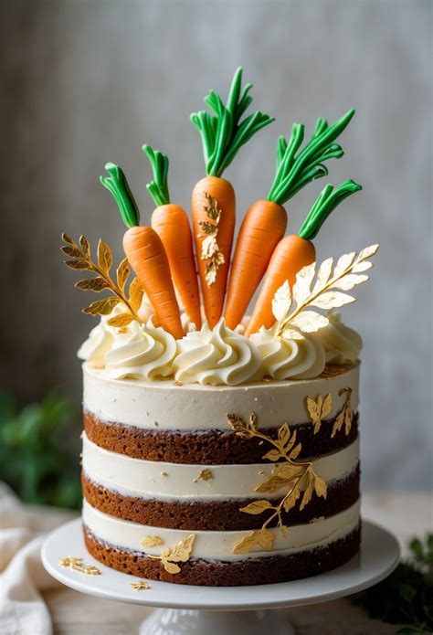 17 Creative Carrot Cake Decorating Ideas Withlovelive