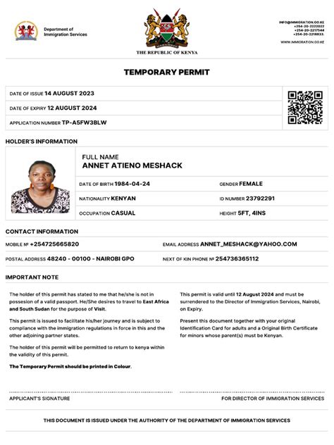 Tp A5fw3blw Temporary Permit Pdf