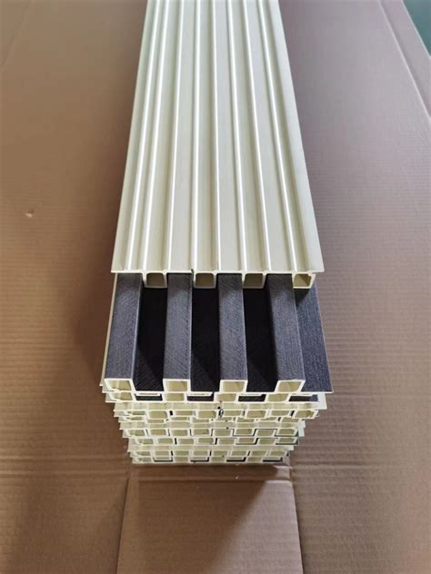 China Pvc Laminated Cladding Fluted Wpc Interior Wall Panel