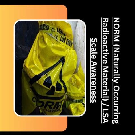 Naturally Occurring Radioactive Material Lsa Scale Awareness Training Course At ₹ 20000 Course