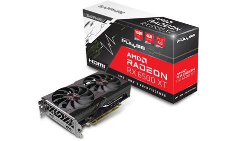 Sapphire Radeon RX 6500 XT PULSE 4GB GDDR6 - Karty graficzne AMD ...