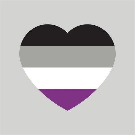 Black Gray White And Purple Colored Heart Icon As The Colors Of The