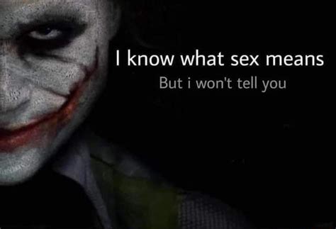 Why Wont The Jonkler™ Tell Me What Sex Is Is He Stupid R Batmanarkham