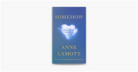 ‎somehow By Anne Lamott On Apple Books
