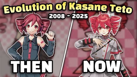 Evolution Of Kasane Teto 2008 2025 Youtube