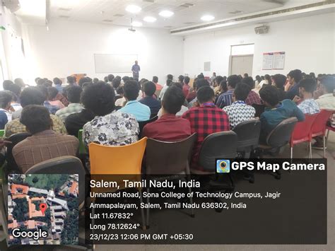 Guest Lecture On Applications Of Data Structures And Algorithms SONA College Of Technology