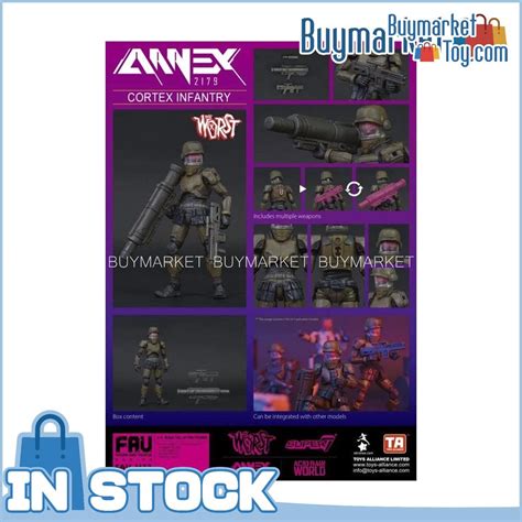 Authentic Toys Alliance Annex 2179 Fav H13 Cortex Infantry Action