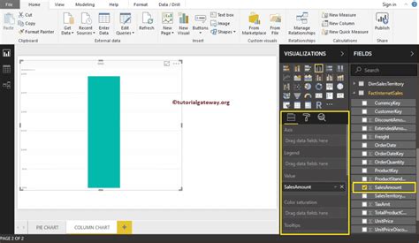 Column Chart In Power Bi