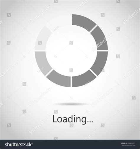Vector Progress Loading Bar Progress Loading เวกเตอร์สต็อก ปลอดค่า