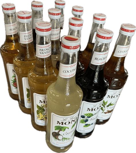 Monin Syrup 12 Pack Mix And Match Java Estate Roastery