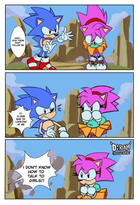 Sonic Doesnt Know How To Talk To Girls Rsonicthehedgehog