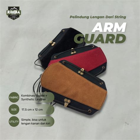 Jual Arm Guard Suade Protector Pelindung Lengan Panahan Archery