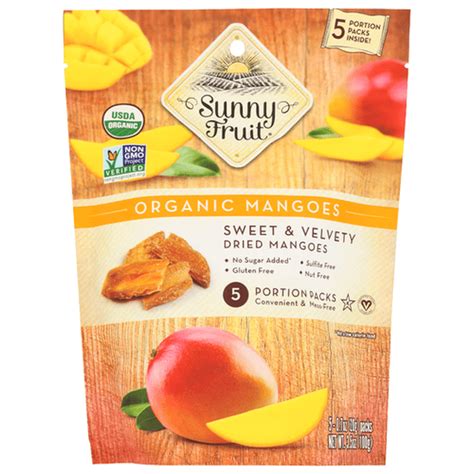 Pack Of 6 Blue Stripes Dried Mango Fruit 32 Oz