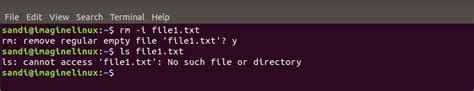 How To Remove Files And Directories In Linux Terminal And Gui Imaginelinux