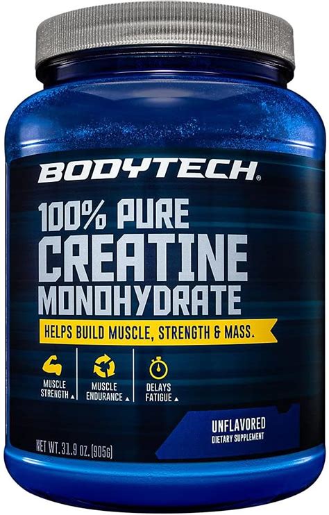 Bodytech Creatine Hcl Electrolytes Powder Highly Water Soluble And Bioavailable