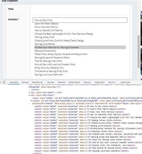 Acf Repeater Relational Post Object Display Issue Acf Support